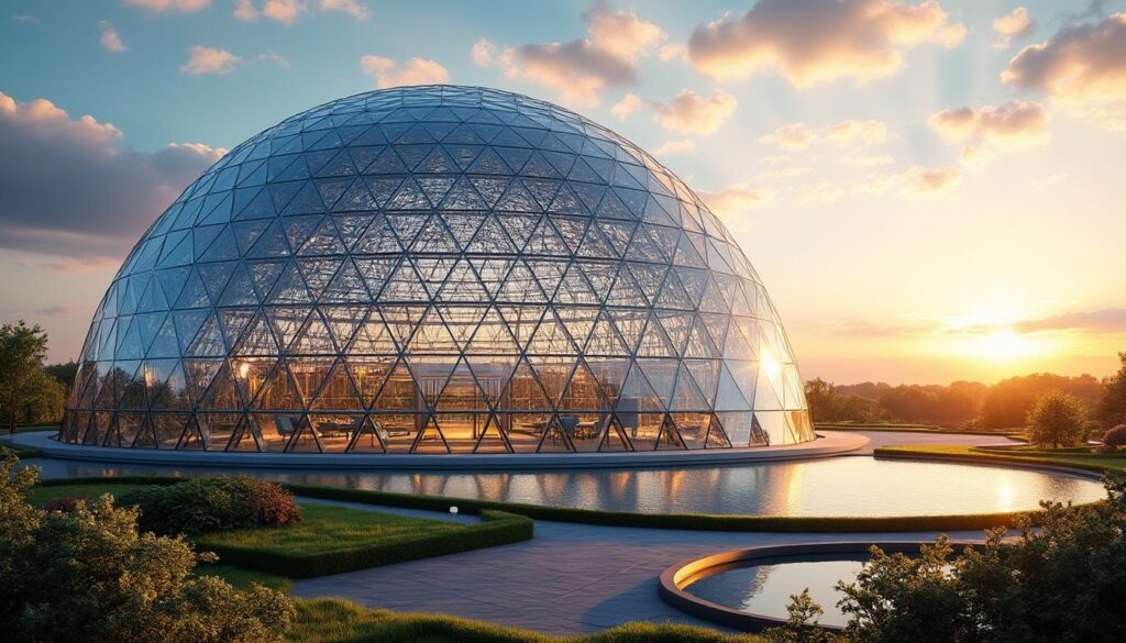 Comment la trigonométrie dans un cercle est utilisée en architecture